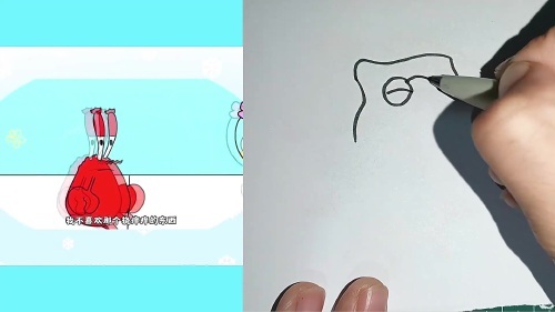 海绵宝宝人物流水线