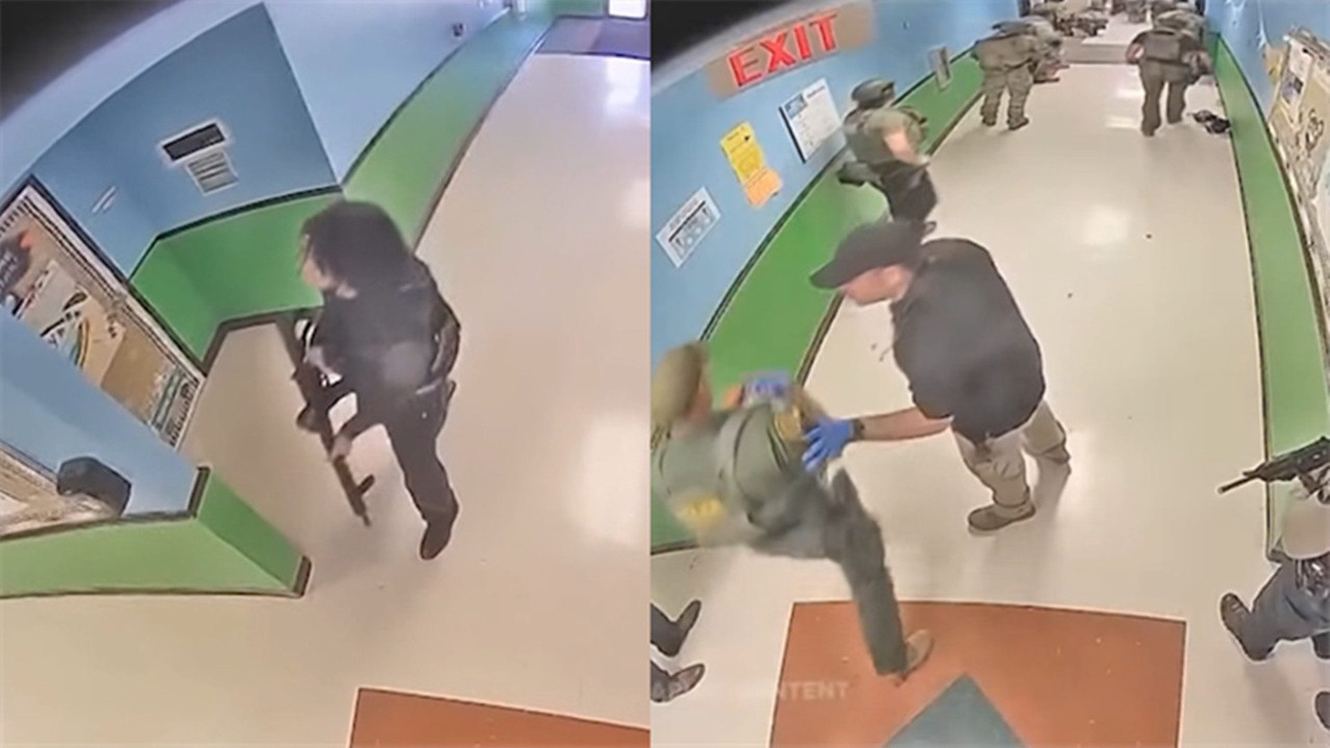 德州枪杀案监控曝光!警方3分钟到场被吓退,闲逛1小时后才动手