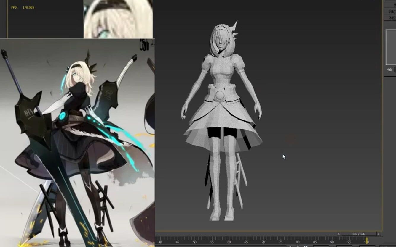 人体布线难学?小姐姐教你如何建模人物角色