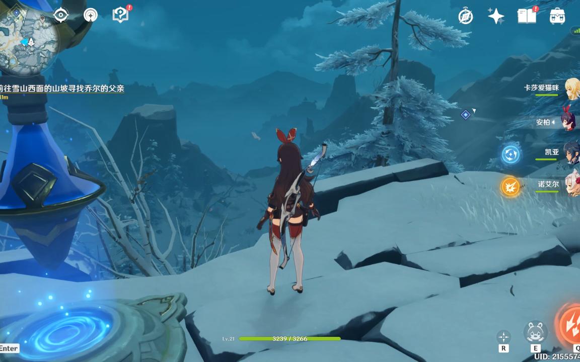 原神 雪山迷踪攻略_手机游戏热门视频