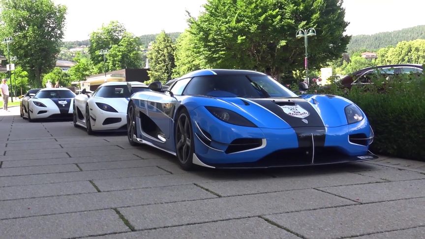 北欧精灵柯尼塞格 Agera RS 街边实拍