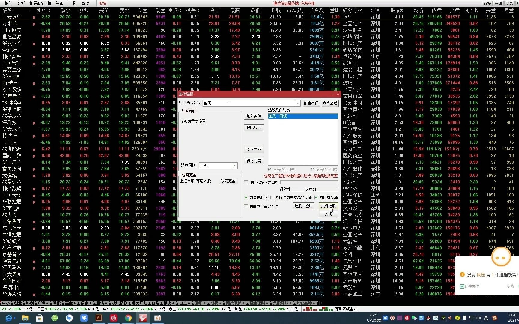 通达信公式-金叉的写法