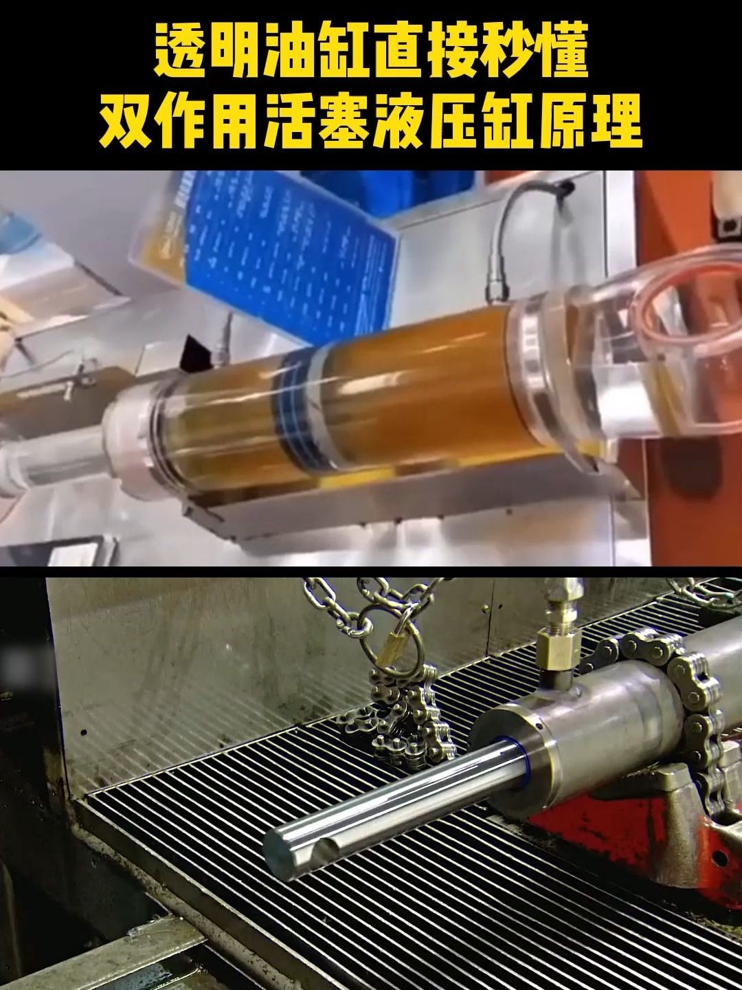 还有人不懂双作用活塞液压缸工作原理吗?