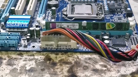 老技嘉h55台式主板故障排除检测