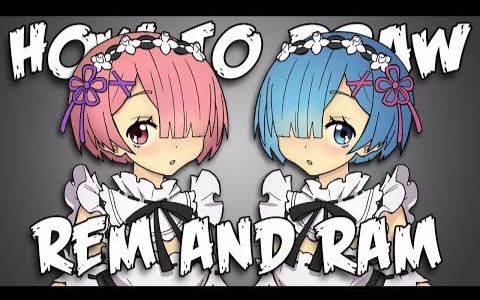 【mikeymegamega】教你如何画蕾姆和拉姆【Re:0】