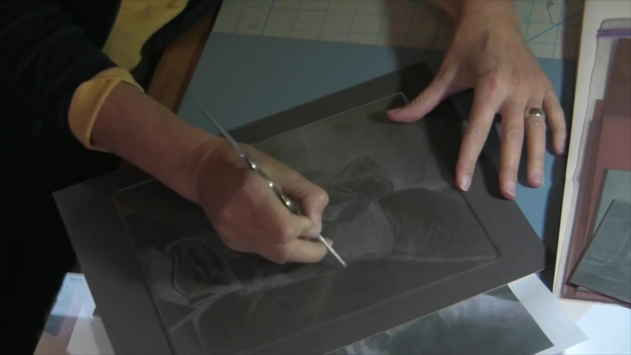 蚀刻版画的制作简介