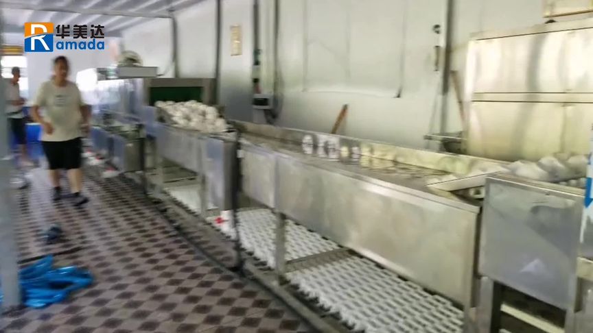 华美达餐具消毒设备流水线用着就是轻松!#餐具消毒设备