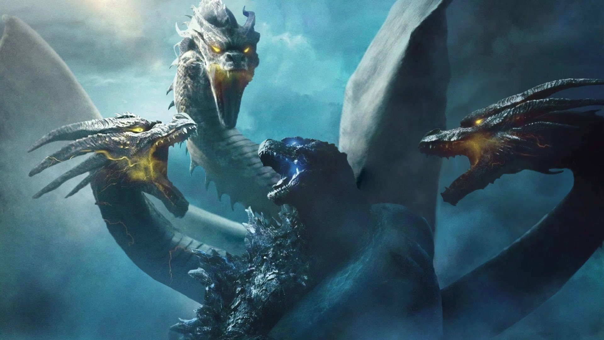 哥斯拉2:怪兽之王 动图壁纸,电脑版。