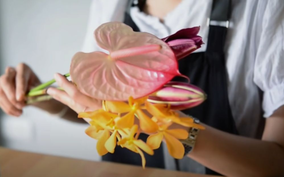 零基础学插花！超详细的入门教学，小白也能轻松get~