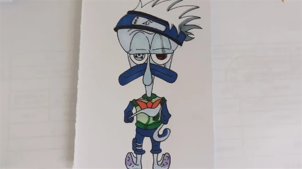 火影卡卡西绘画教程来啦画画火影忍者简笔画