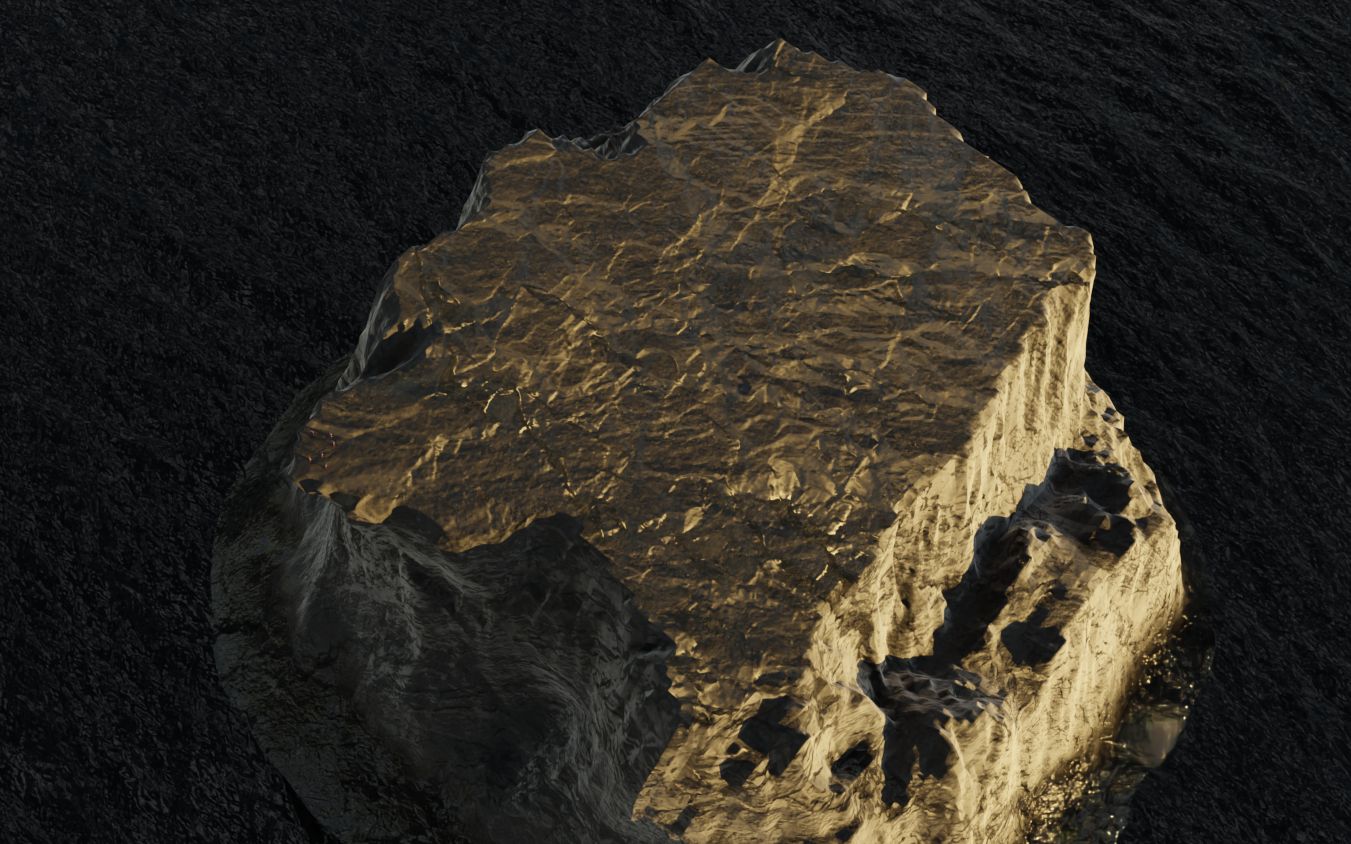 Blender 简单悬崖制作