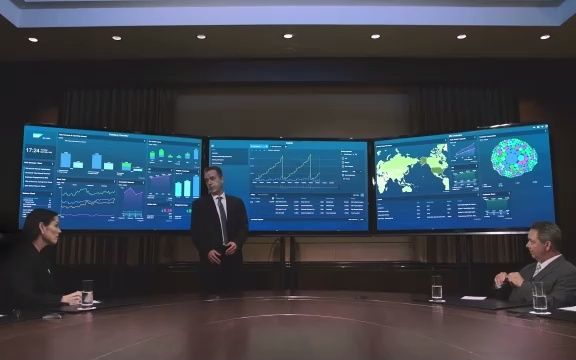 ...高科技信息化大数据会议商务金融银行发展企业宣传片通用视频素材