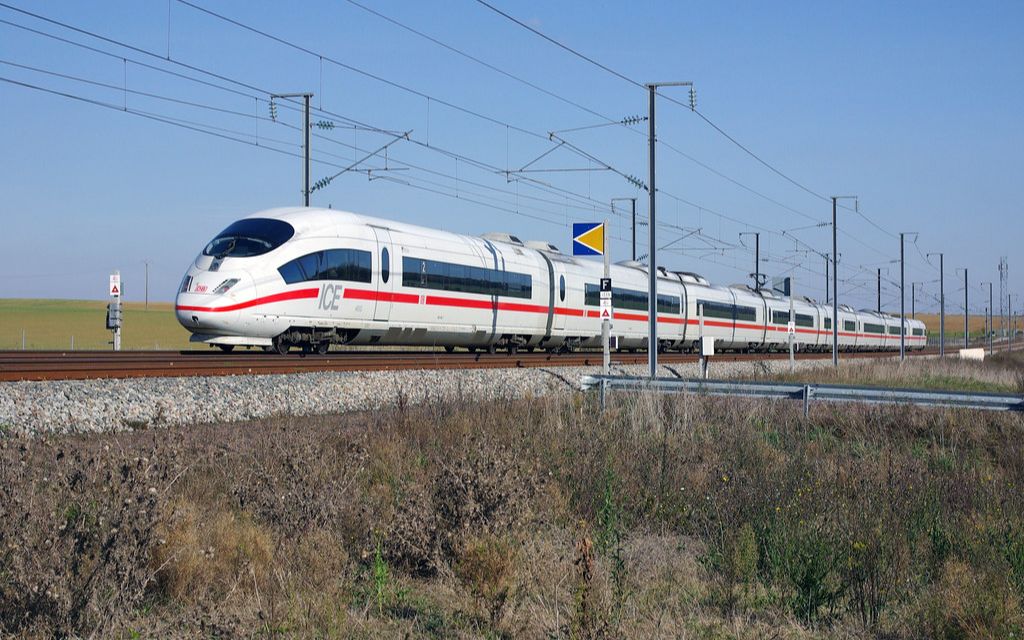 【合集】德国ICE3高速动车组开行到法国高铁东欧线 最高速度为320...