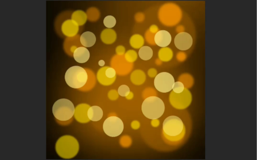 ps制作梦幻光斑——方法二