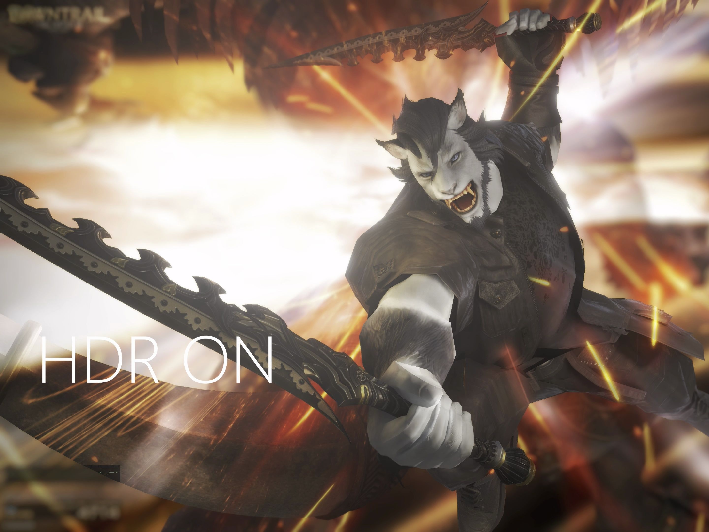 【HDR 10】FF14 HDR+光追 效果演示_网络游戏热门视频