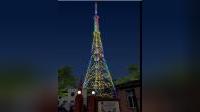 河北衡水电视台信号塔亮化工程案例