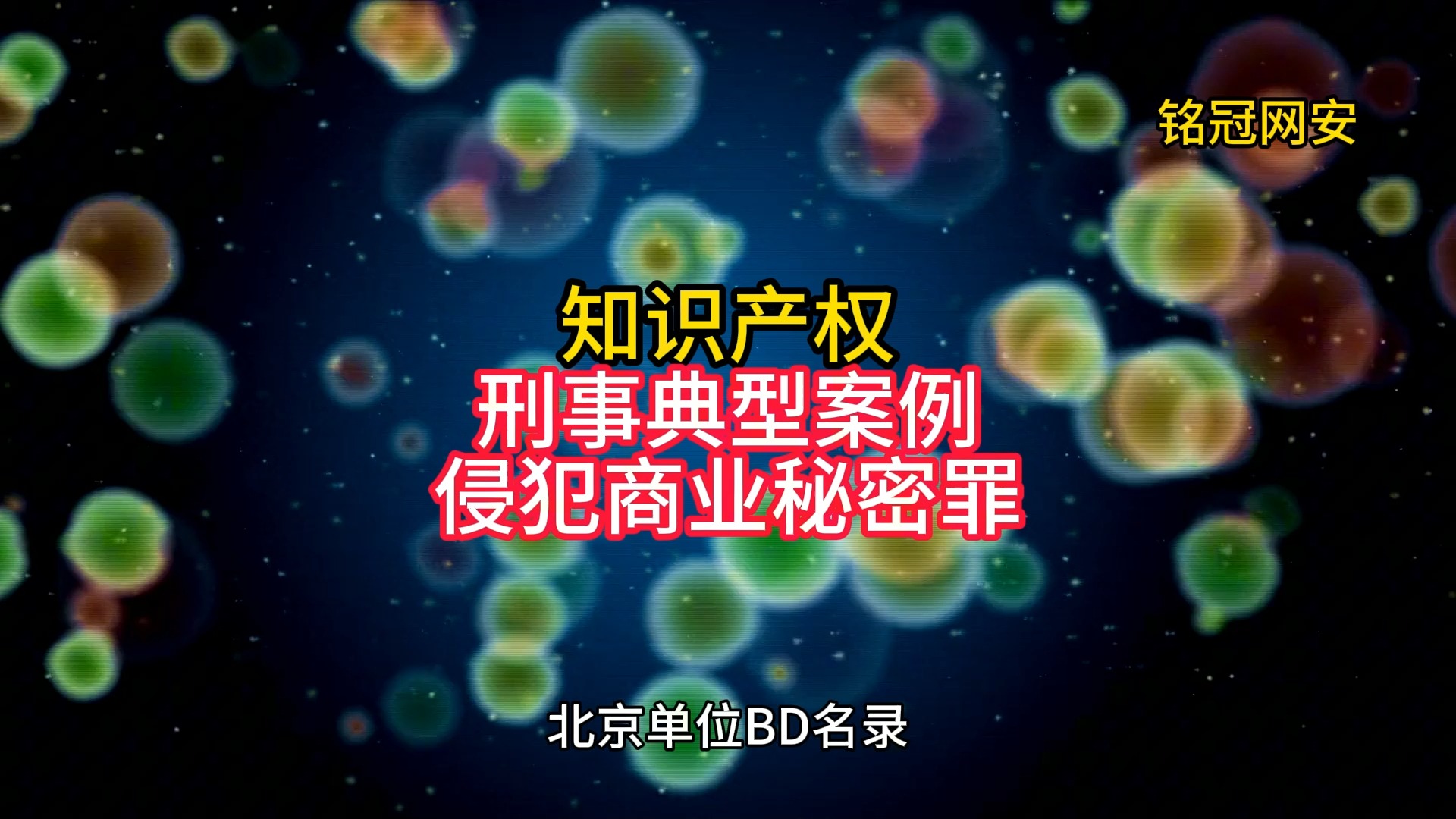 知识产权刑事典型案例-侵犯商业秘密罪