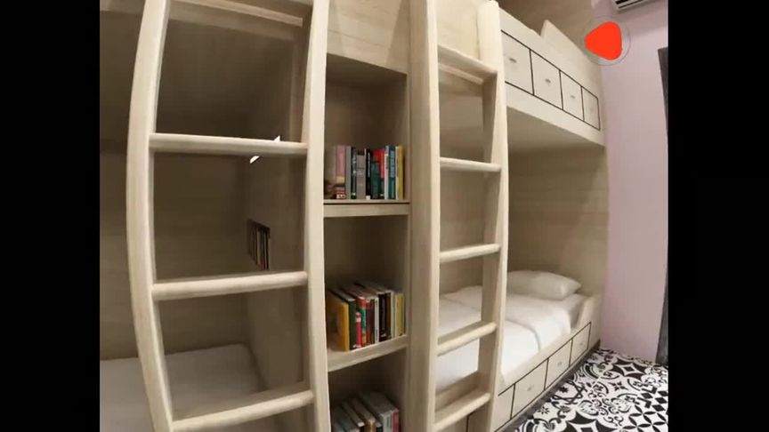 我们的八人间的宿舍,这配置看着太牛了,都不想毕业了!