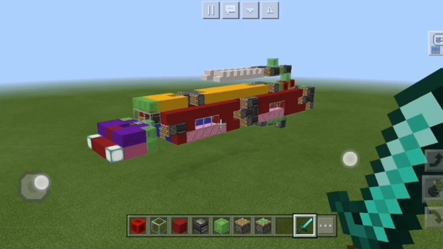 【我的世界娱乐】一辆会动的小汽车来了