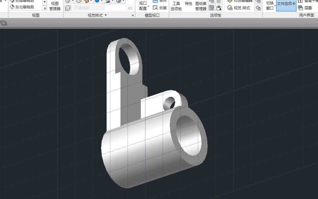 CAD三维基础绘图,CAD3D绘图入门,CAD三维从入门到精通15-10