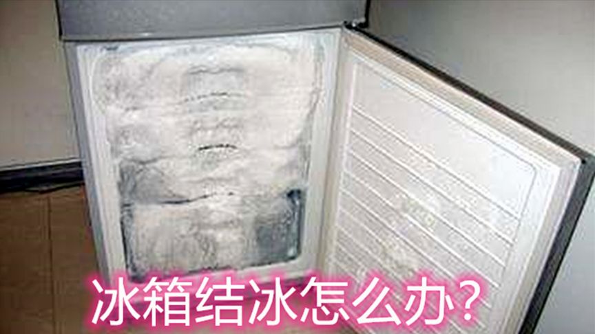 冰箱总结冰怎么办?这里动一下,再也不结冰,省钱又省电,快试试