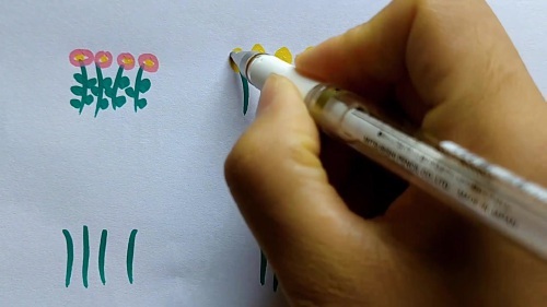 花朵的六种画法,第六种我竟然不会,创意简笔画,儿童画