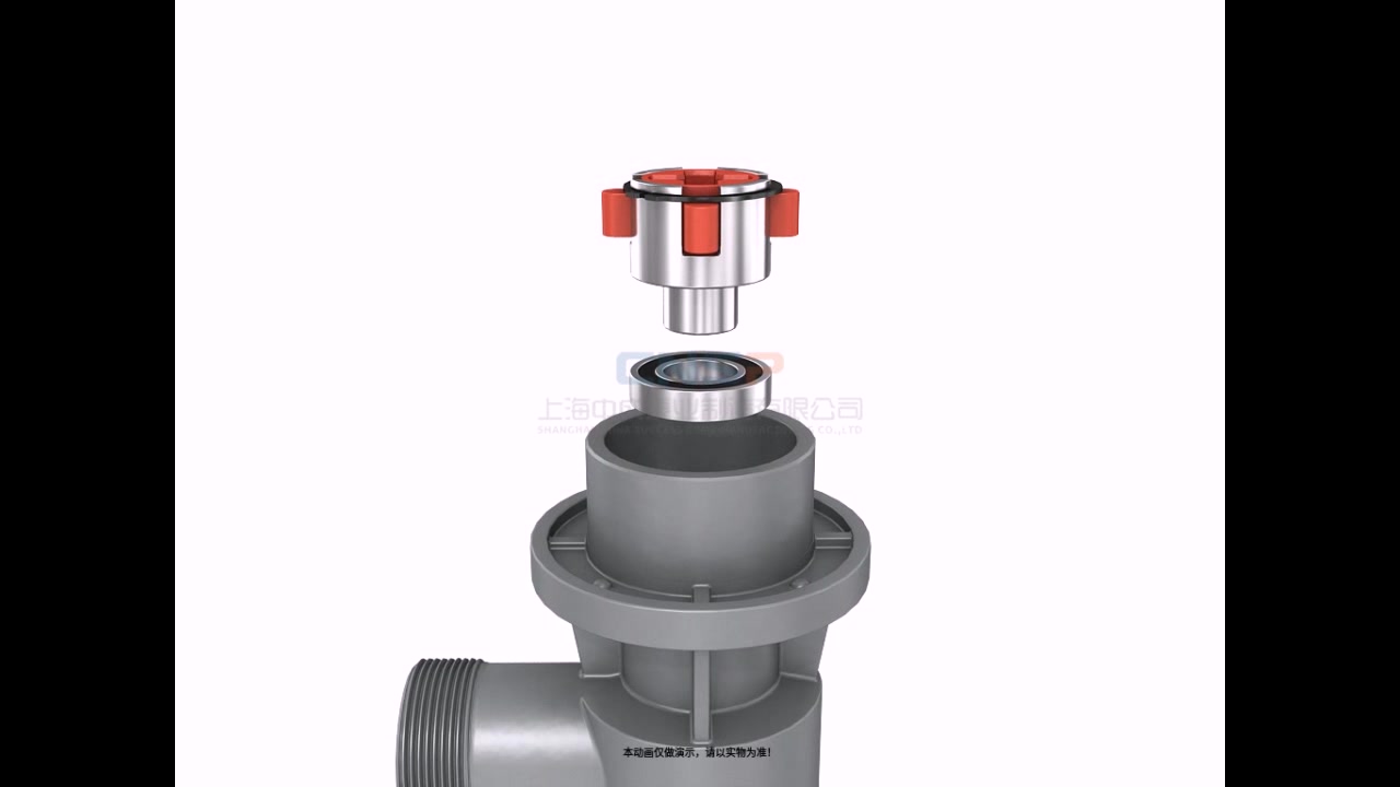 电动抽油泵结构演示动画