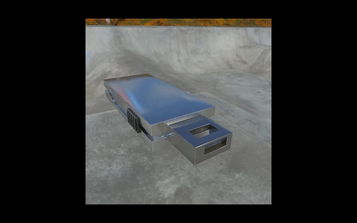 C4D0012制作U盘灯光、材质