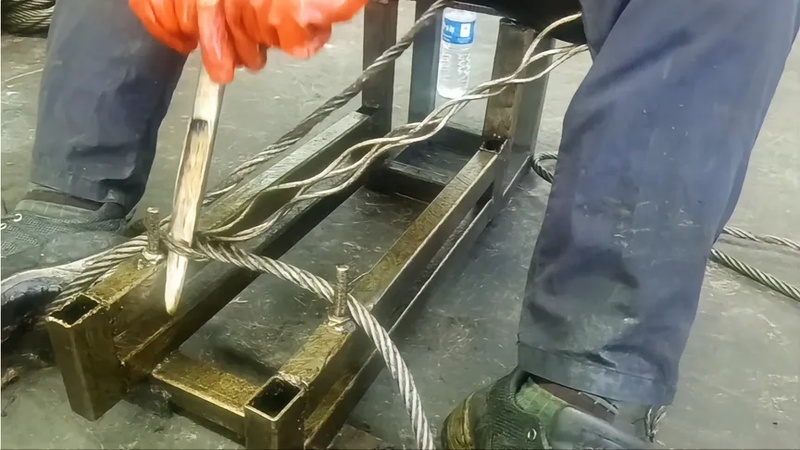 钢丝绳索具插编:这插编水平非常牛,你们看到有什么诀窍了吗