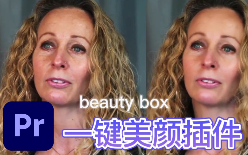 【PR插件】一键美颜效果 人像磨皮美白 保留皮肤细节 影视级别插件你...
