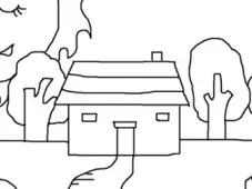 简笔画教学法 小房子2