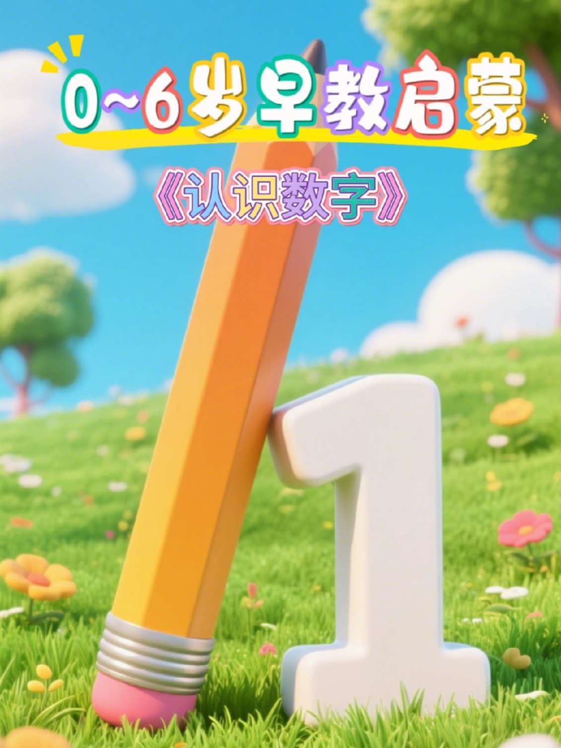 早教启蒙【0~6岁必听】《认识数字》儿歌!