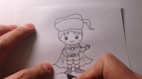 简笔画教程:英俊的小王子