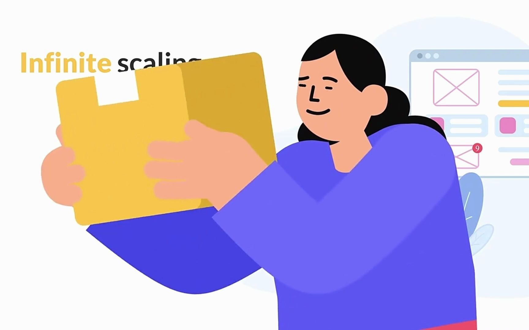 AEPR模板-商务办公MG卡通人物场景动画 Character Animation Pack ...