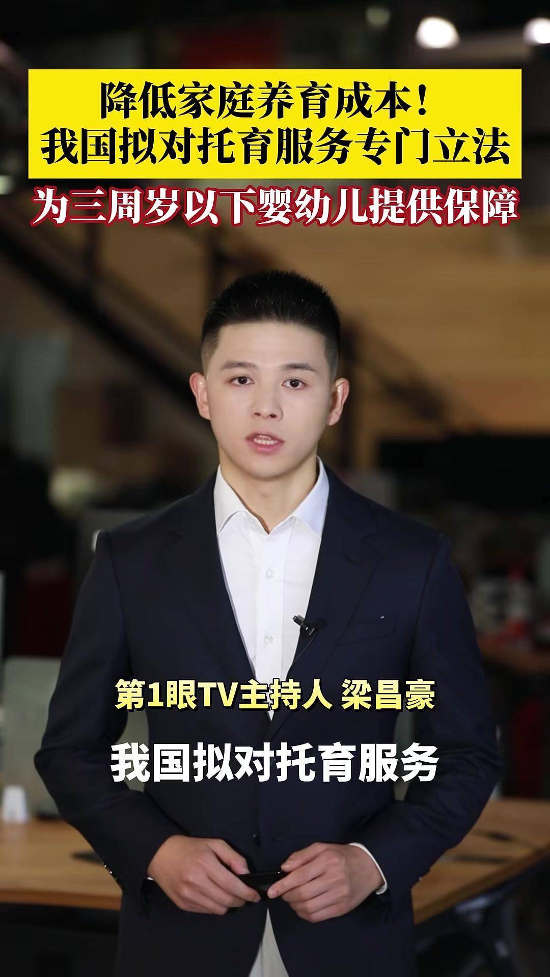 ...12月22日,托育服务法草案提请十四届全国人大常委会第十九次会议...