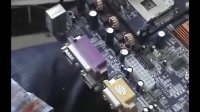 主板维修实战视频-更换USB接口插座方法 电脑维修视频