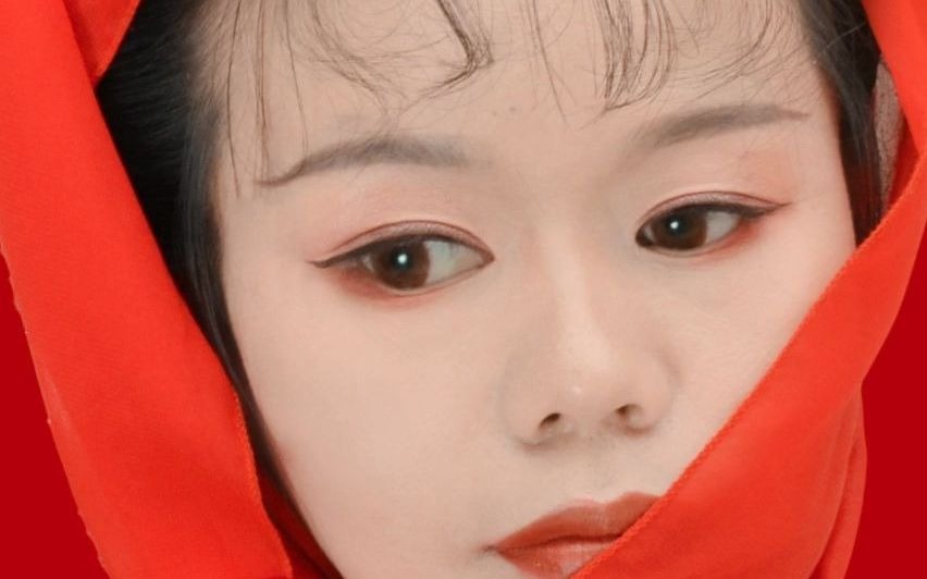 ps混合器画笔工具涂抹古风皮肤