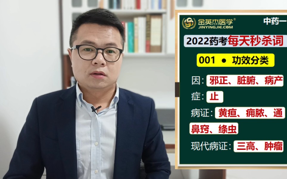 1.中药功效分类-每天1分钟