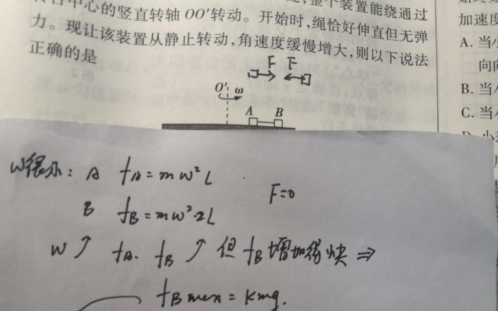 高三物理复习好题欣赏转盘类圆周运动模型分析一例2021101204