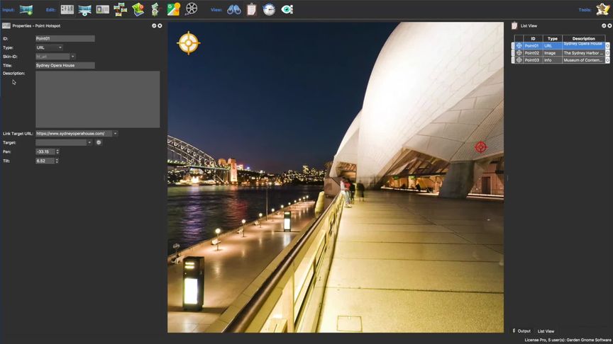Pano2VR官方教程---链接网站