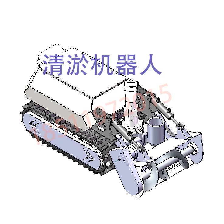 中睿水研清淤机器人 