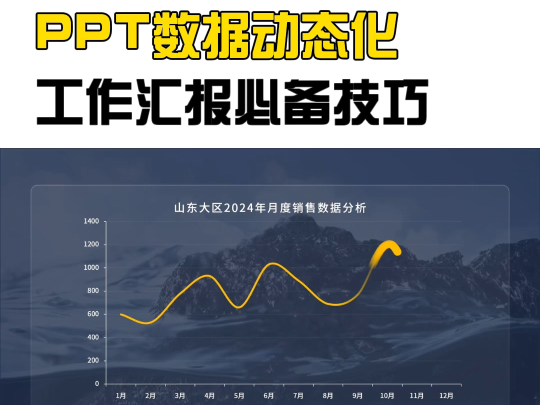 PPT数据动态可视化