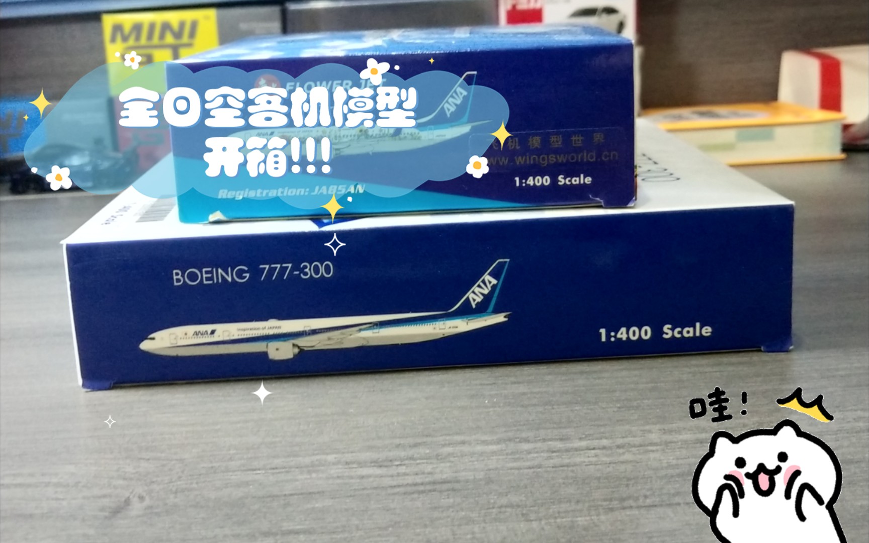 phoenix 全日空客机模型开箱!