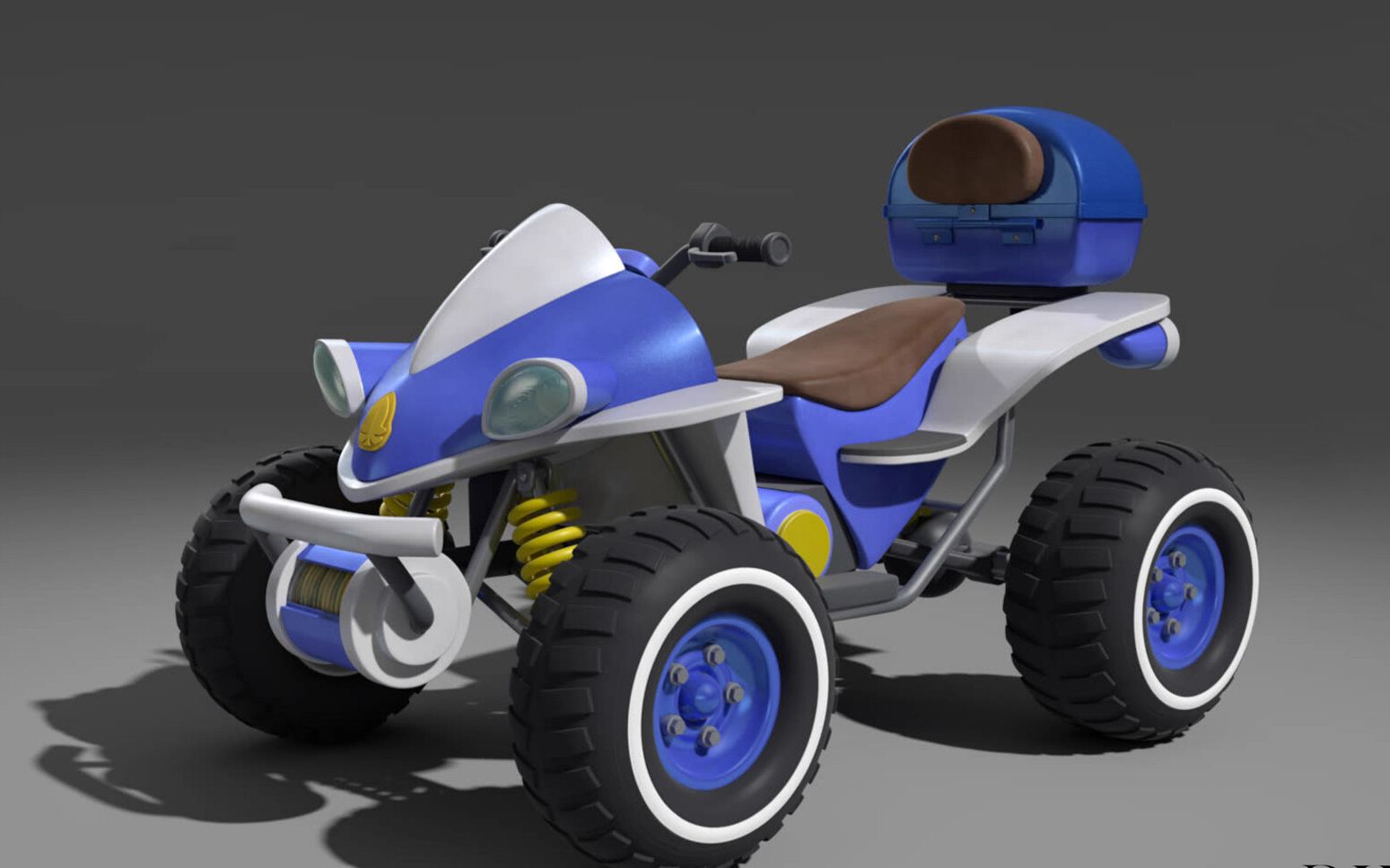 3Dmax建模教程:卡通车模型制作