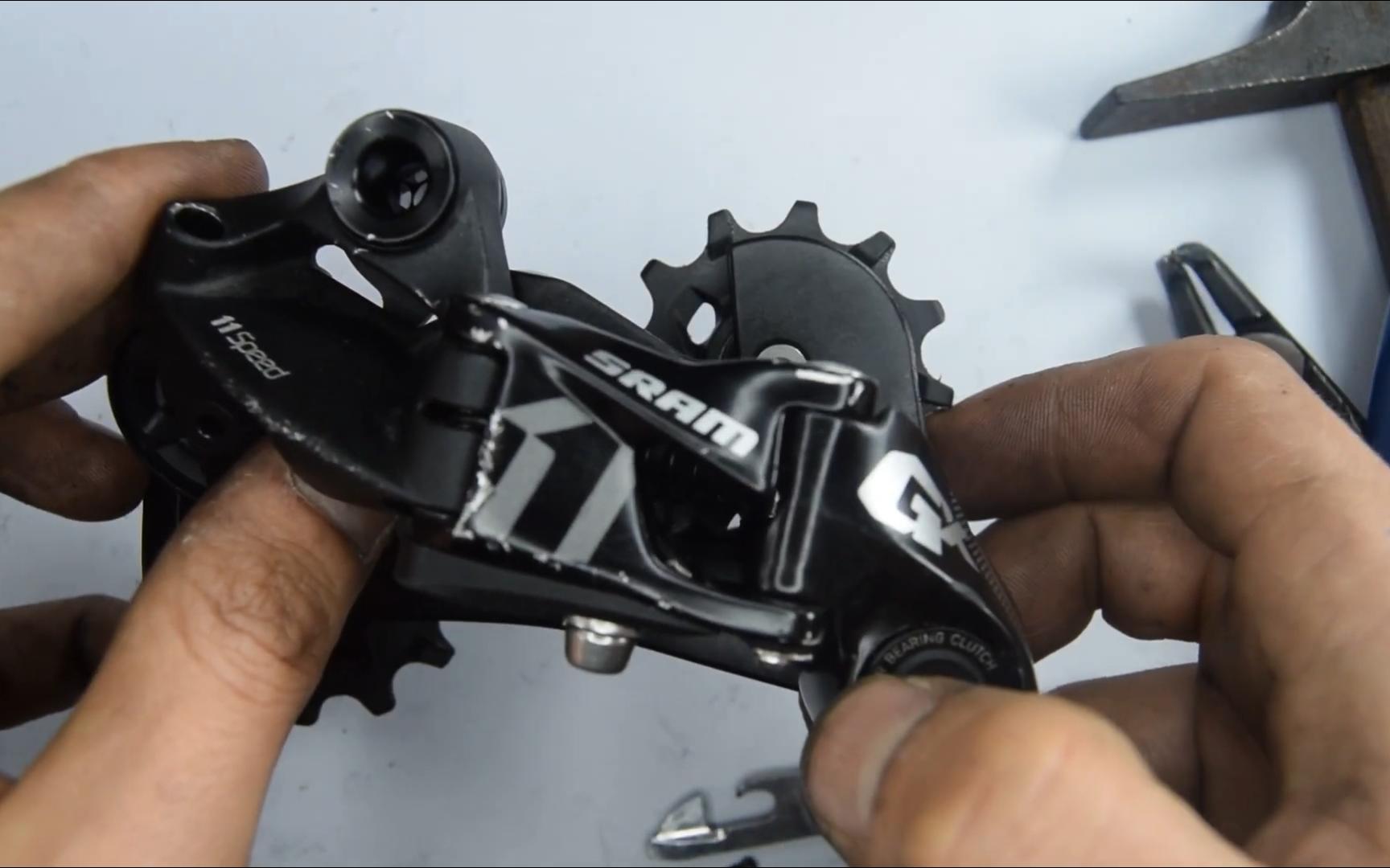 SRAM GX山地车后拨拆解保养教程