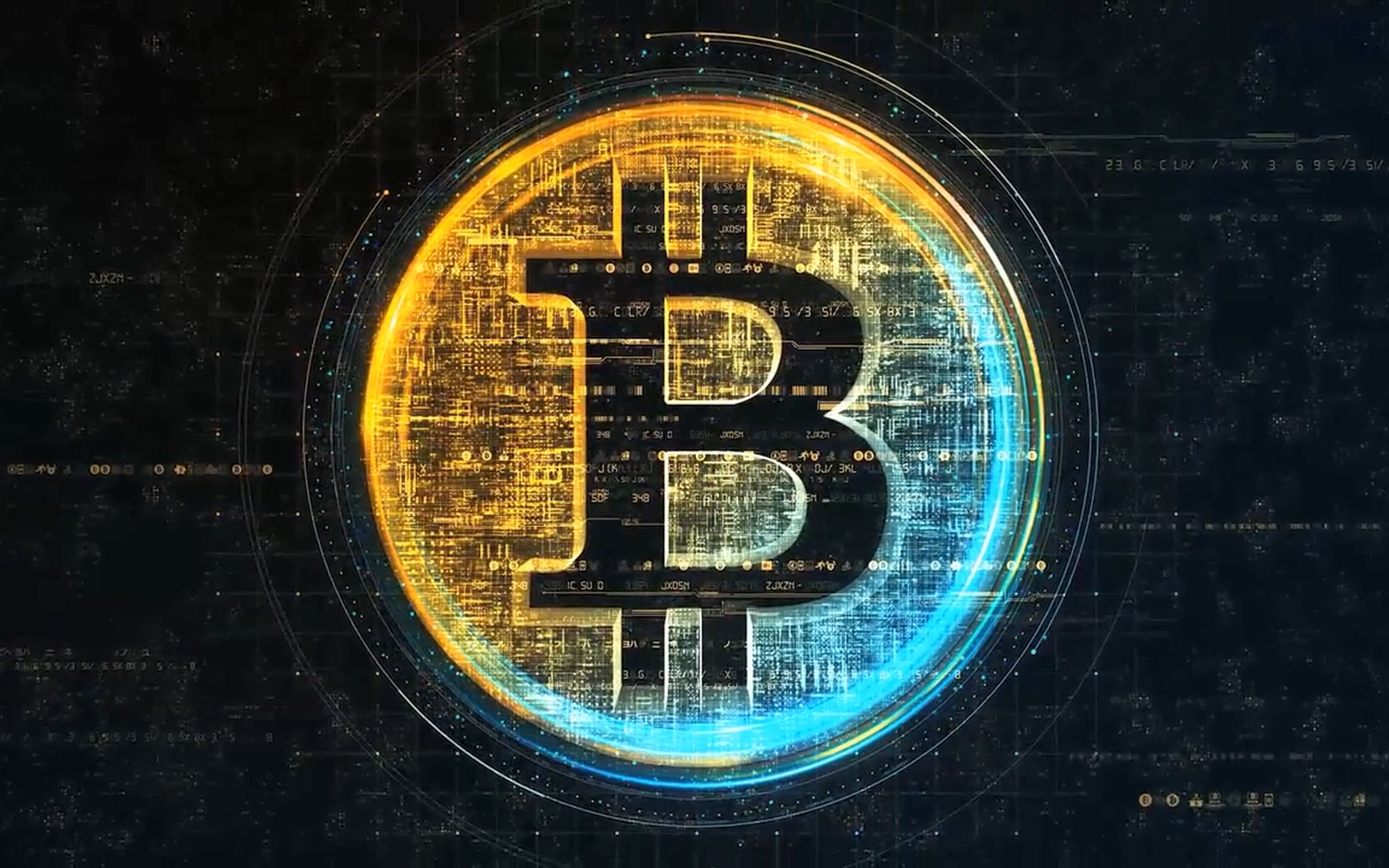 ...数字加密货币BTC虚拟货币公司企业品牌商品店铺标志LOGO片头