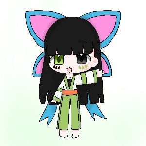 一只神经质的怜扇 