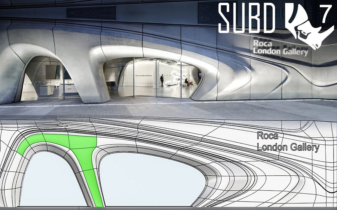 rhino7 | ZAHA罗卡伦敦画廊