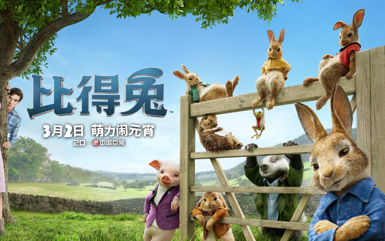 动画电影《彼得兔》下