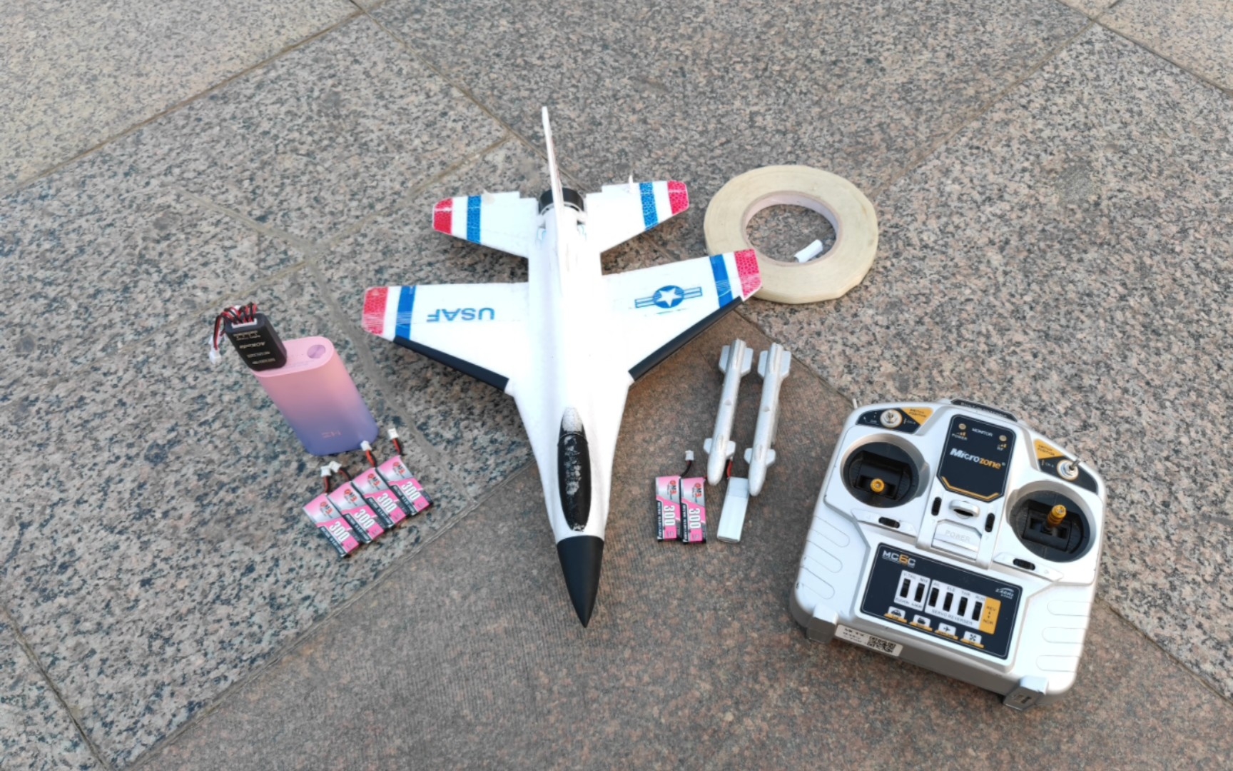 百元内最速30涵道遥控手抛机改装教程,F16涵道版小飞机